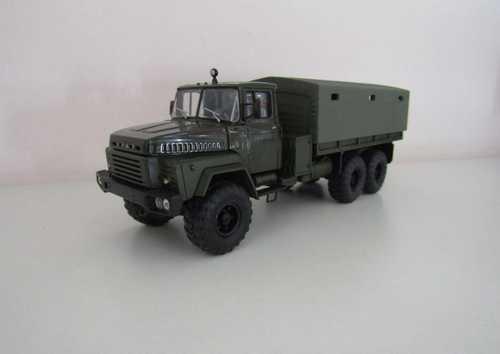 Модель 1:43 краз-260 бортовой с тентом