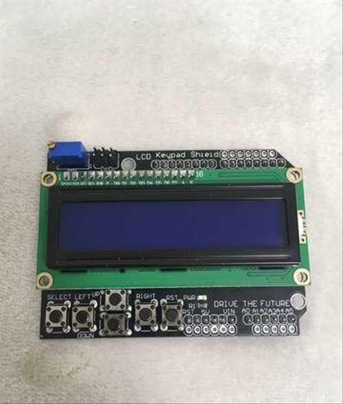 Дисплей с клавиатурой LCD Keypad Shield