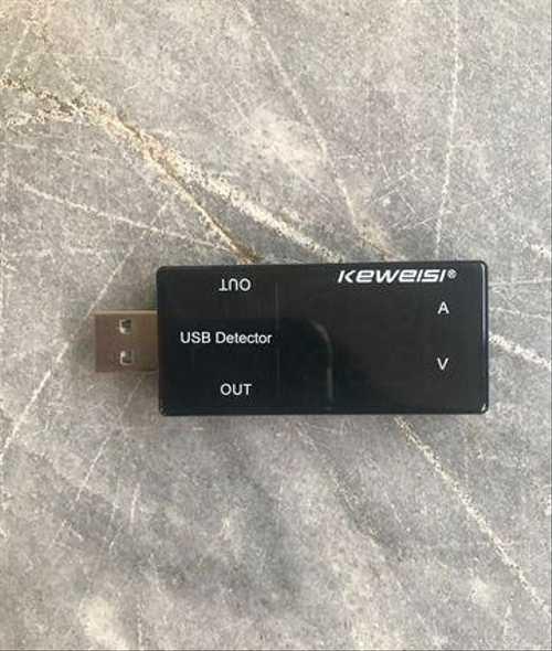 USB тестер Keweisi KWS-10VA на 2 выхода