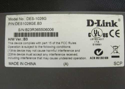Продам Коммутатор D-Link DES-1026G б/у