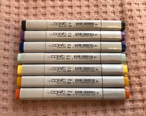 Маркеры copic classic для скетчей