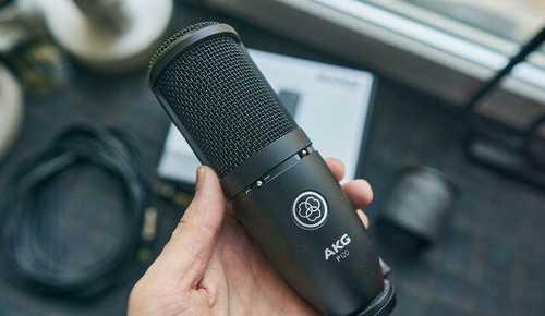 Микрофон AKG p120 с допами