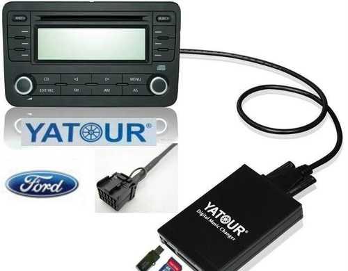 USB, AUX, SD yatour адаптер а/м ford и других авто