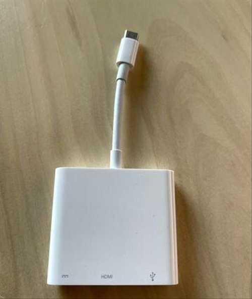 Apple USB-C на hdmi Многопортовый AV-адаптер 1621