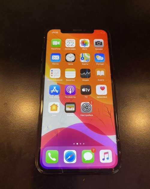 Телефон iPhone X256 GB