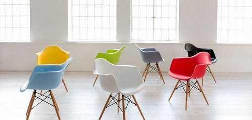 Кресла дизайнерские Eames DAW цвет на выбор