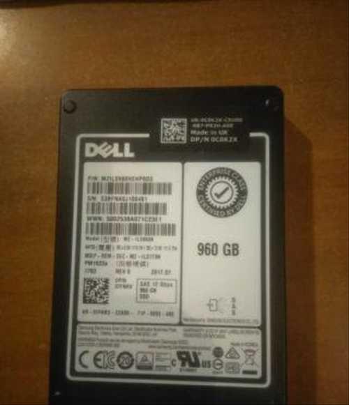 SSD dell 960Gb SAS 2.5