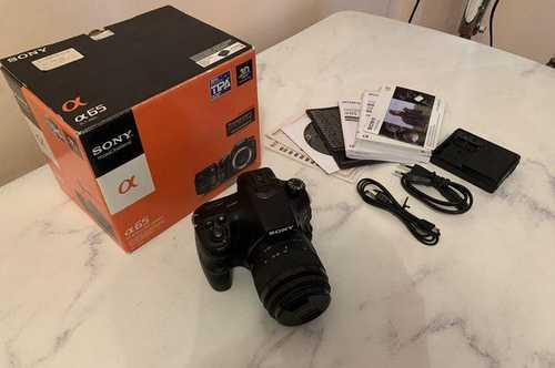 Зеркальная камера Sony Alpha SLT-A65 Kit