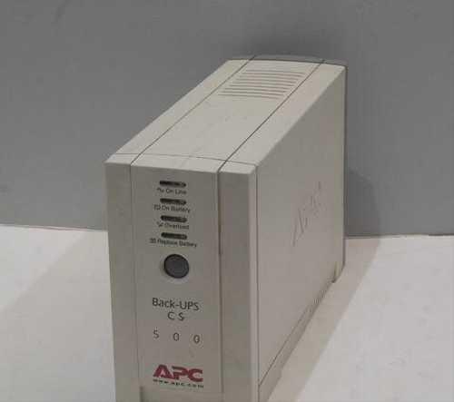 Ибп APC Back-UPS CS 500 (BK500-RS)