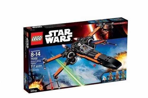 Lego POE'S X-wing fighter (истребитель по) 75102