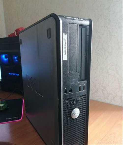 Офисный пк Dell Optiplex 760 - E5300/4гб/160гб