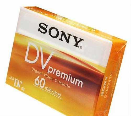 Кассета sony mini DV premium 60min (DVM60PR4)