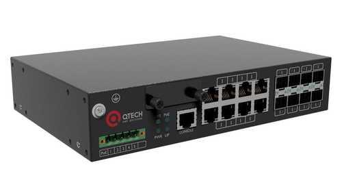 Управляемый коммутатор Qtech QSW-2140-8GE8G-POE-DC