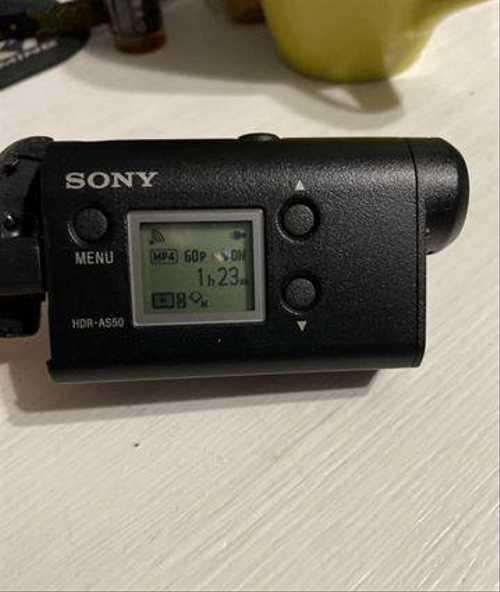 Экшн камера sony hdr as50