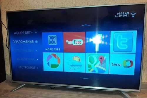 43 UHD-4K sharp Smart TV Wi-Fi