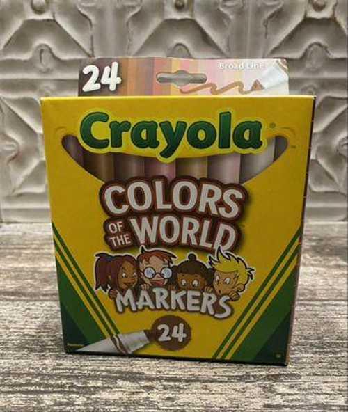 Фломастеры crayola