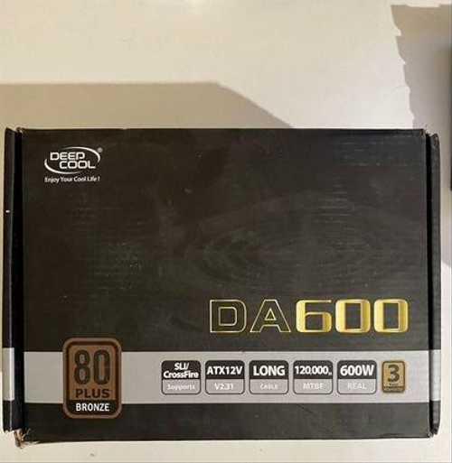 Deep Cool DA600, 80Plus Bronze