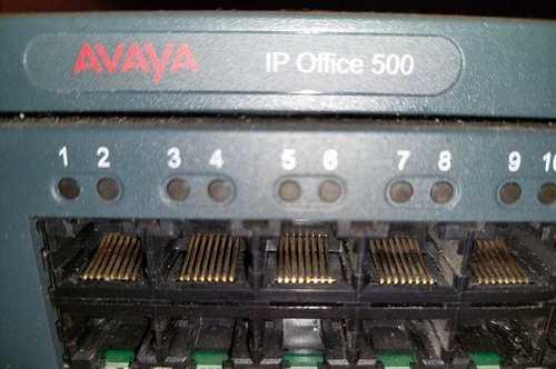 Мини-атс avaya IP office 500