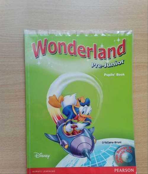 Wonderland Pre-Junior - учебник и рабочая тетрадь