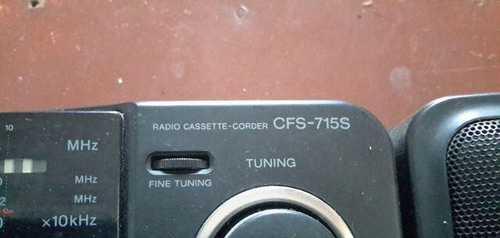 Магнитофон Sony CFS-715S