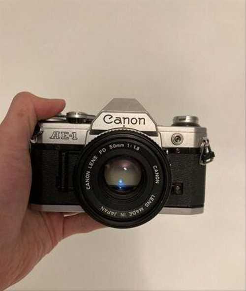 Плёночный фотоаппарат canon ae 1