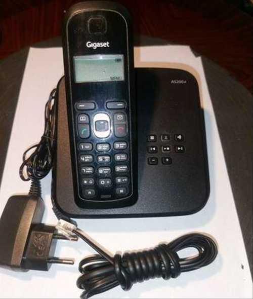 Телефон Gigaset AS200, беспроводной радиотелефон