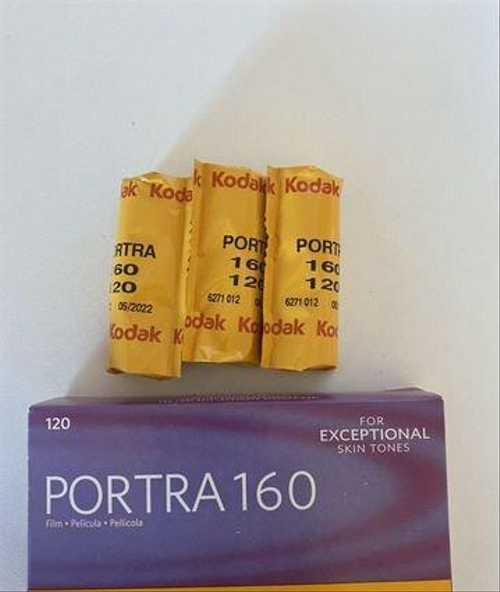 Пленка Kodak Portra 160 (тип 120. Средний формат)