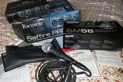 Внешняя звуковая карта focusrite saffire pro 14