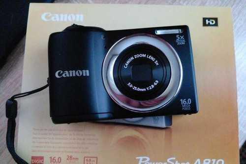 Фотоаппарат Canon PowerShot a810