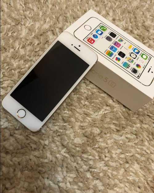 Продаю айфон 5s gold 16гб