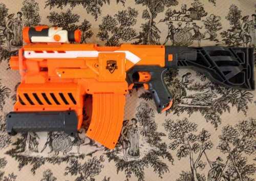 Бластер Nerf Demolisher 2in1 с прицелом и пулями