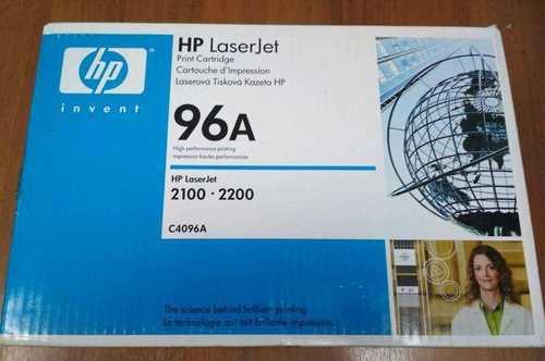 Оригинал Картридж HP C4096A Чёрный 2100, 2200