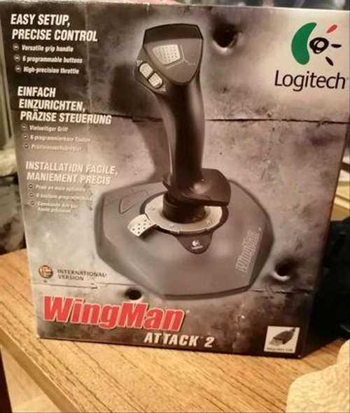 Джойстик logitech wingman attack 2