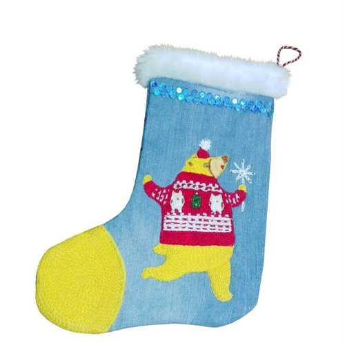 Рождественский сапог/носок Деда Мороза