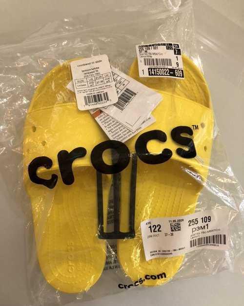 Шлёпанцы crocs