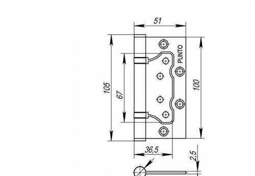 Новые дверные петли punto