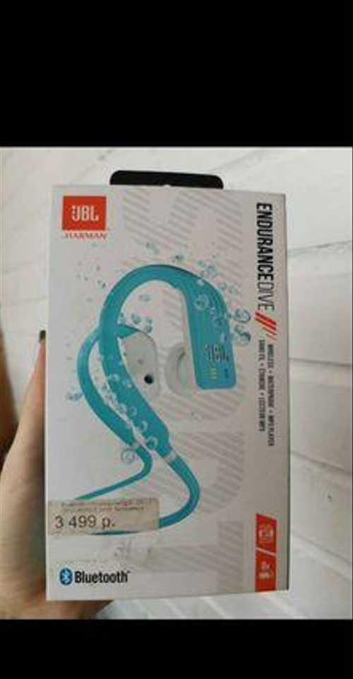 Беспроводные наушники jbl enduranse dive
