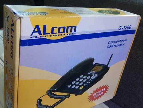 GSM телефон Alcom G1200 сотовый стационарный