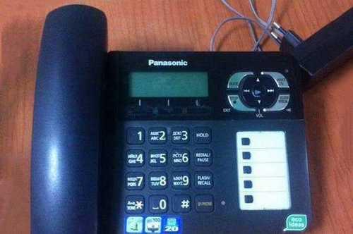 Телефон проводной Panasonic KX-TG6461RU (черный)