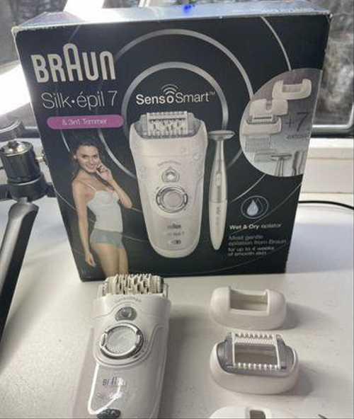 Эпилятор braun silk epil 7 (немецкий)