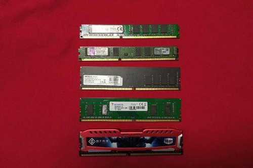 Оперативная память ddr4 16Gb 4GB