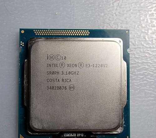 Процессор xeon e3 1220v2