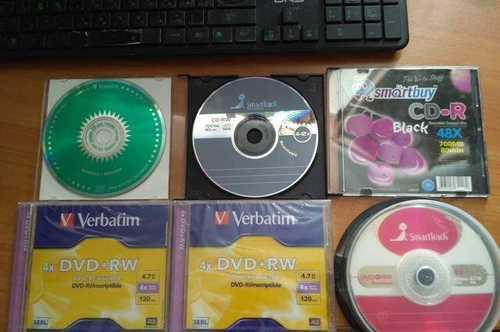 Диски DVD-RW, CD-RW, CD-R