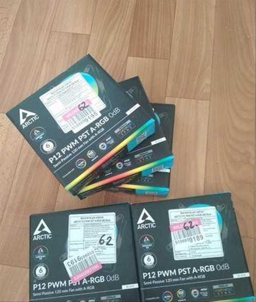 Вентиляторы Arctic Cooling P12 PWM PST A-RGB