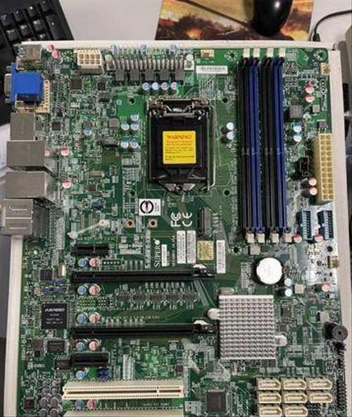 Материнская плата s1151 SuperMicro X11SAE-F