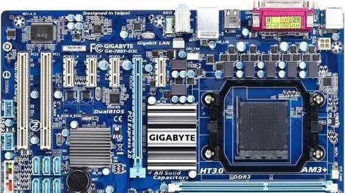 Материнская плата Gigabyte GA-780T-D3L