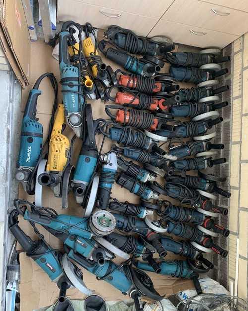 Болгарки makita, Hilti, Bosch