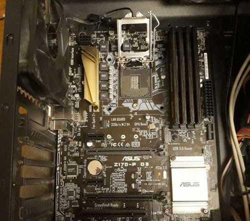 Материнская плата Asus z170-p D3