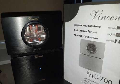 Vincent PHO-700 Ламповый фонокорректор для винила