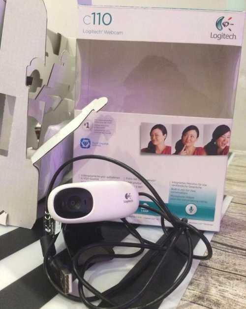 Вебкамера Logitech Webcam c110